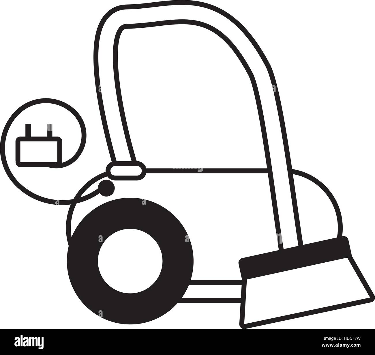 Hoover electric washing machine Stock Vector Images - Alamy