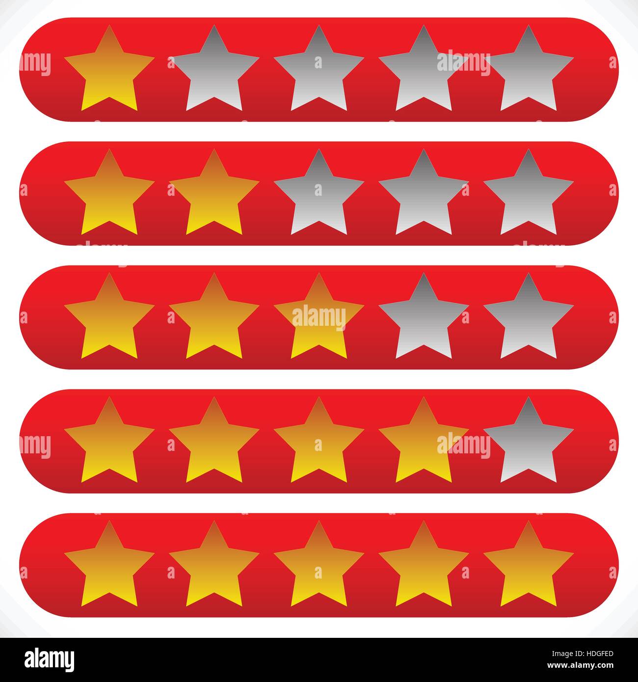 Star rating symbols with 6 star. Quality, feedback, experience, level ...