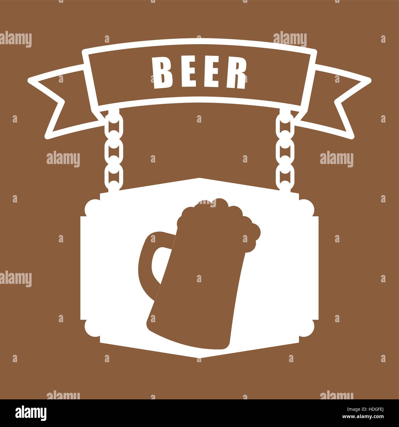 Hanging tavern sign Stock Vector Images - Alamy