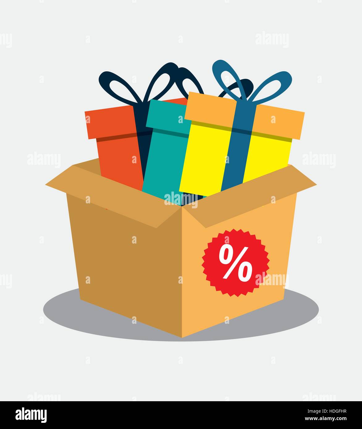 Gift popping open hi-res stock photography and images - Alamy