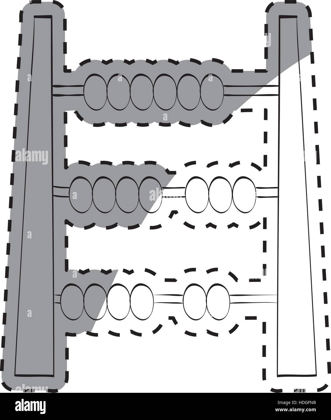 Abacus block Stock Vector Images - Alamy