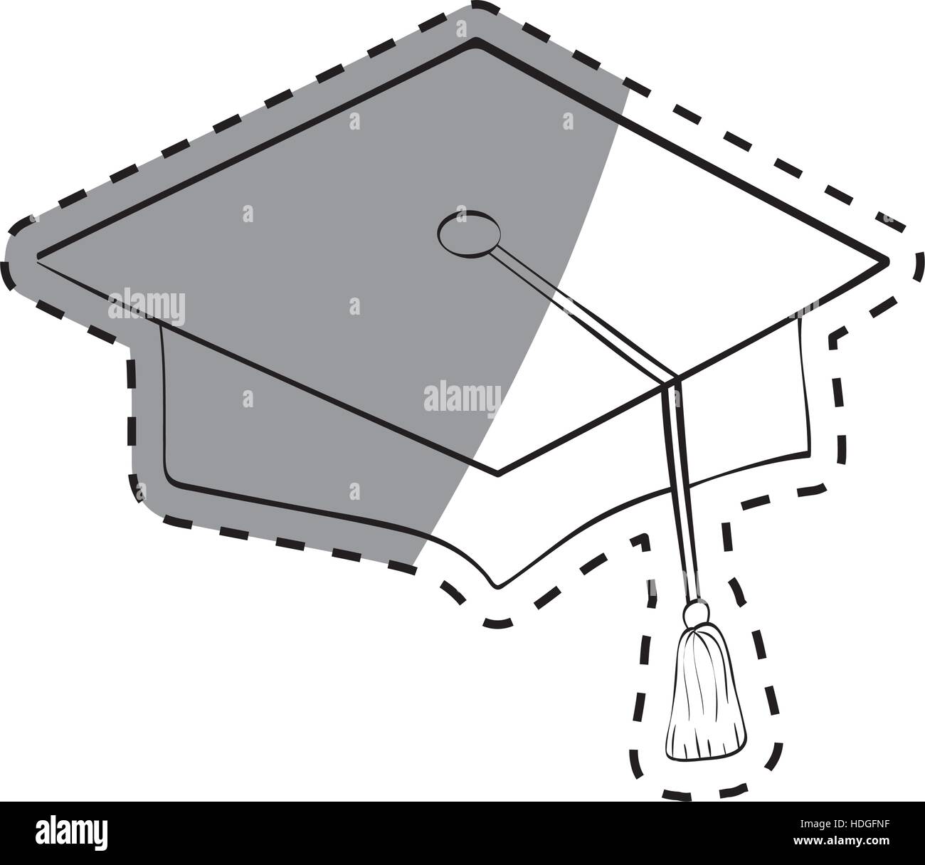 Graduation student hat Stock Vector Image & Art - Alamy