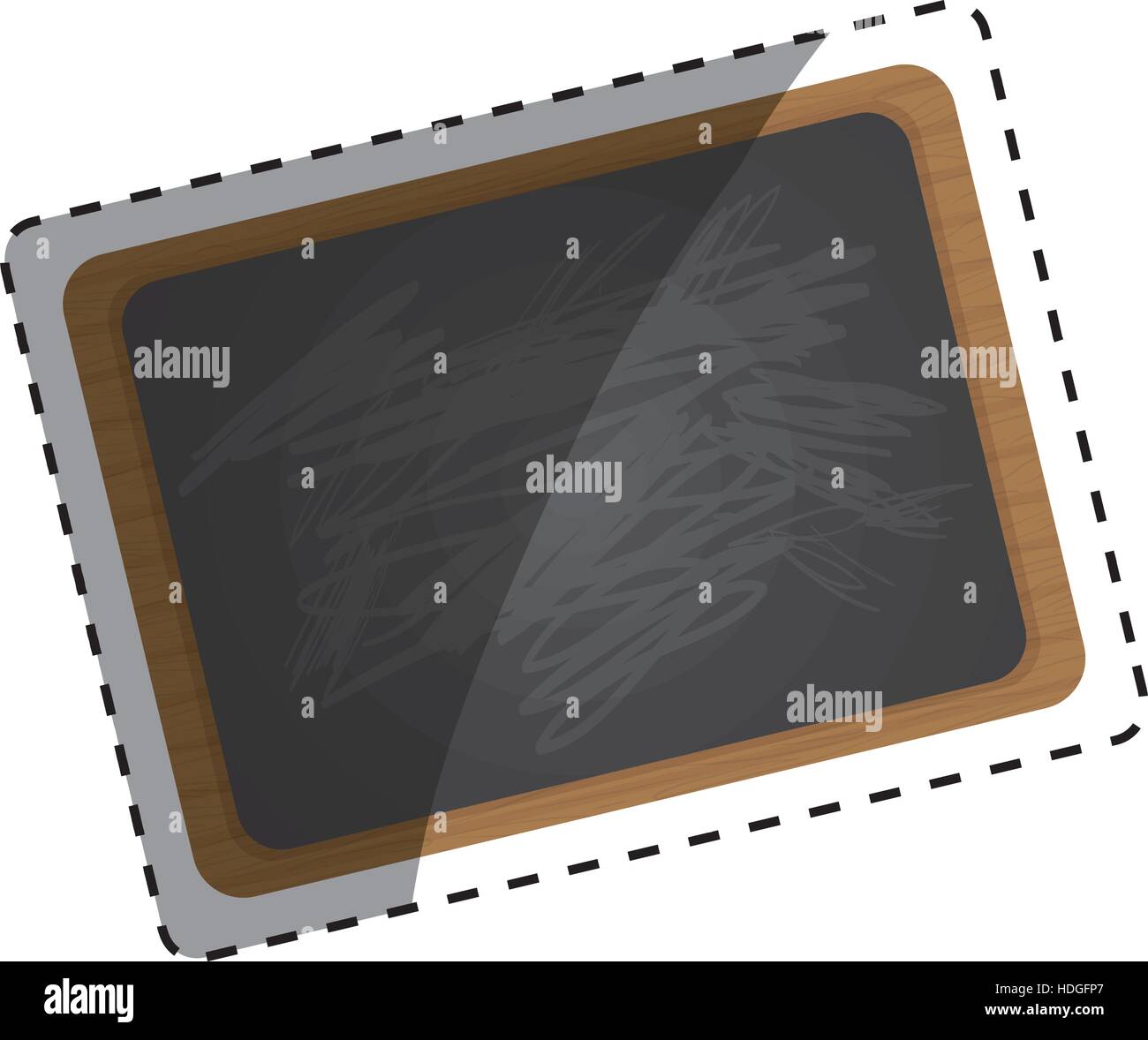classic school blackboard Stock Vector Image & Art - Alamy