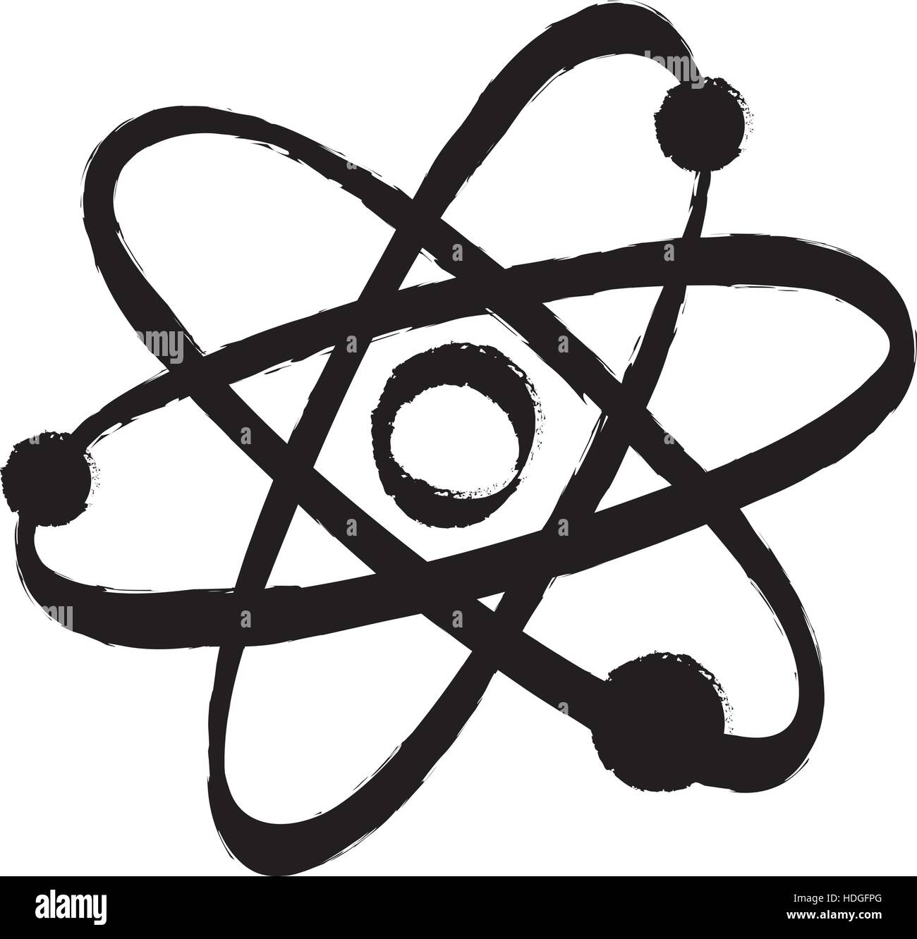 Atom science molecule Stock Vector Image & Art - Alamy
