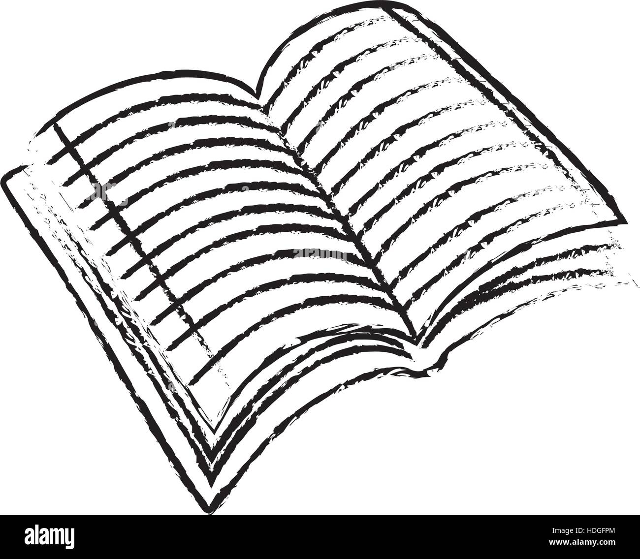 Book scribble draw Stock Vector Image & Art - Alamy
