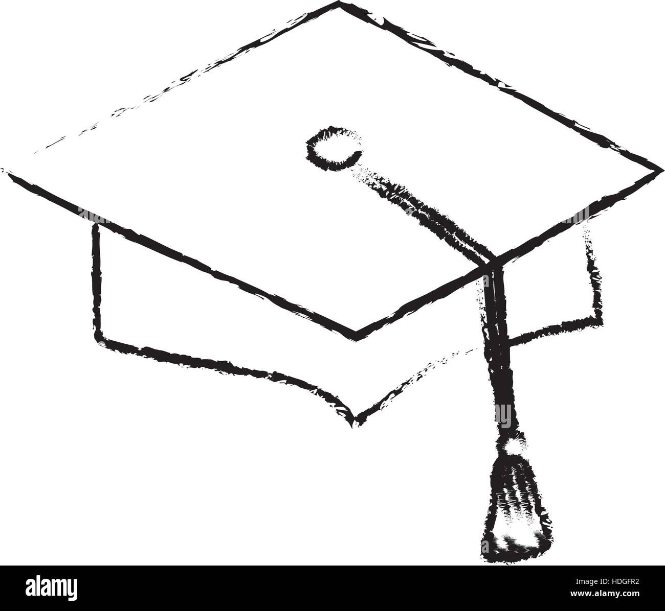 Graduation student hat Stock Vector Image & Art - Alamy