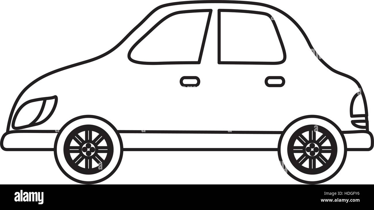 Isolated car symbol Stock Vector Image & Art - Alamy