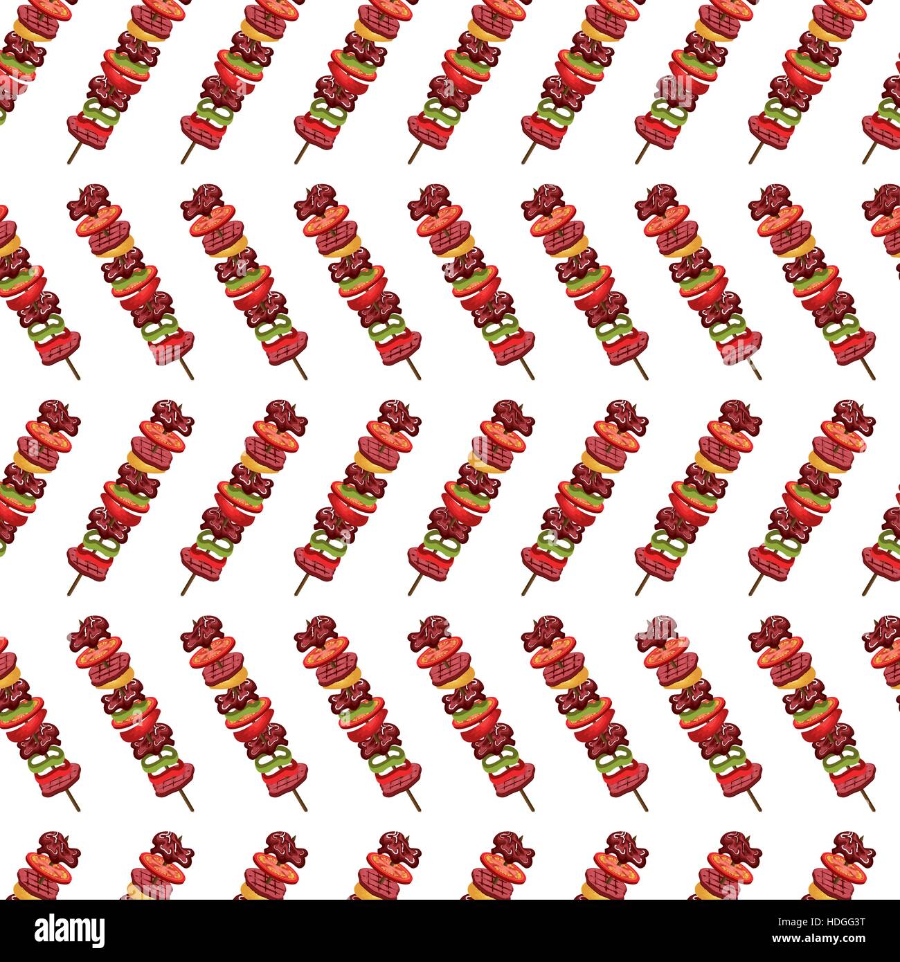 grill invitation pattern background vector illustration design Stock ...