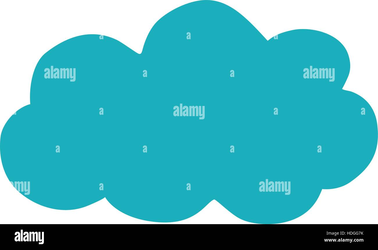 Isolated cloud weather Stock Vector Image & Art - Alamy