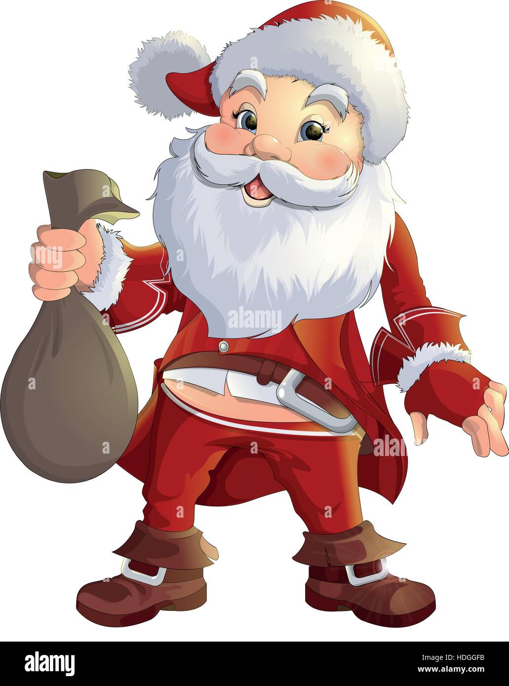 Santa claus hat light Cut Out Stock Images & Pictures - Alamy
