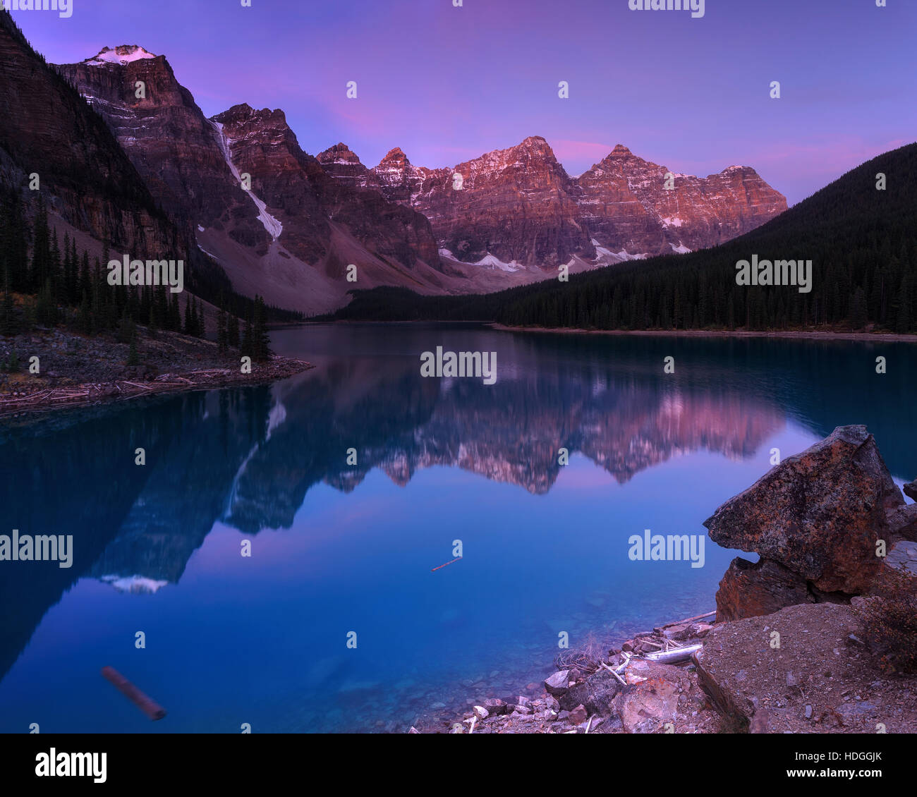 Moraine lake beautiful landscape in hi-res stock photography and images ...