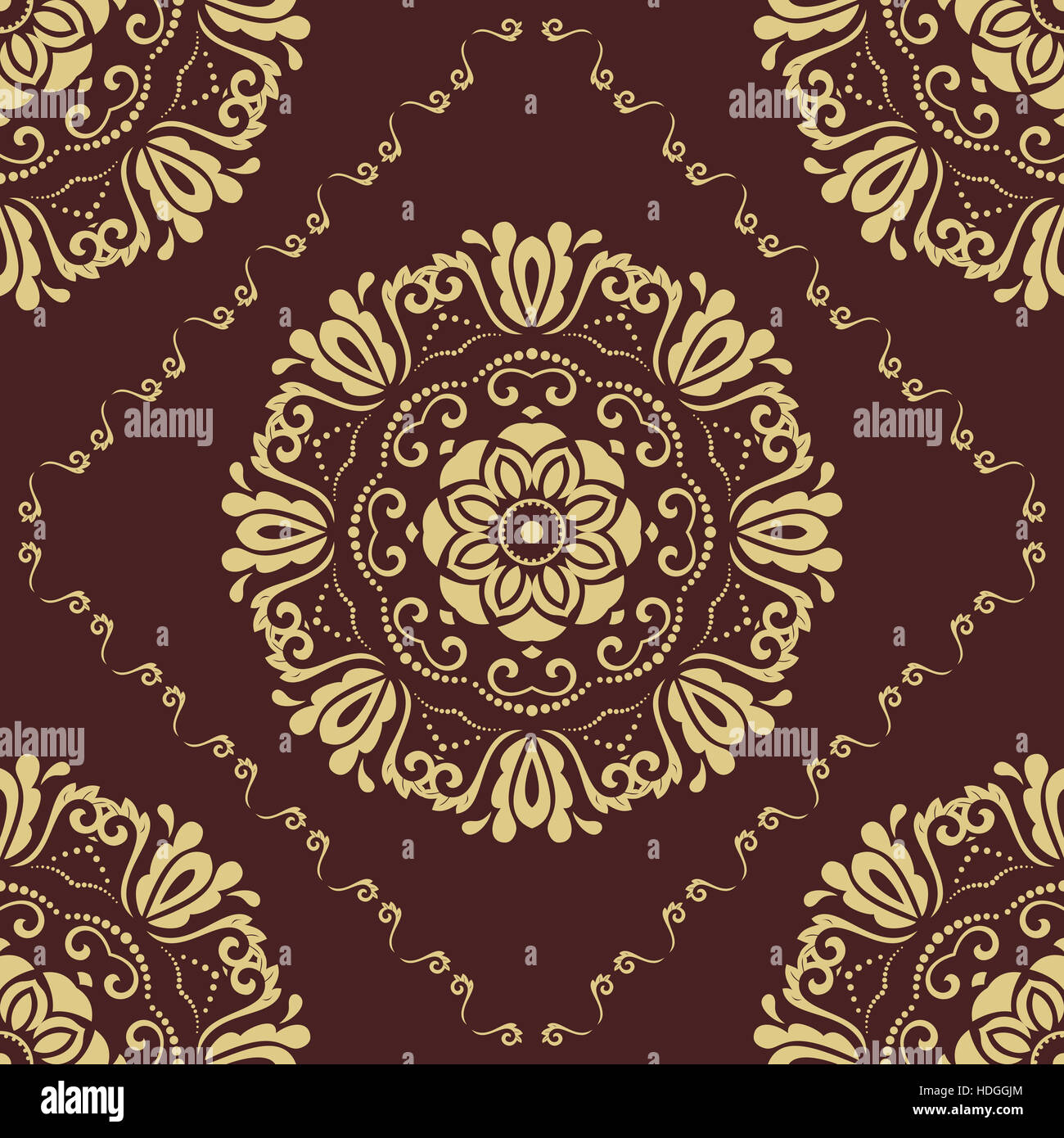 Seamless Oriental Background Stock Photo - Alamy