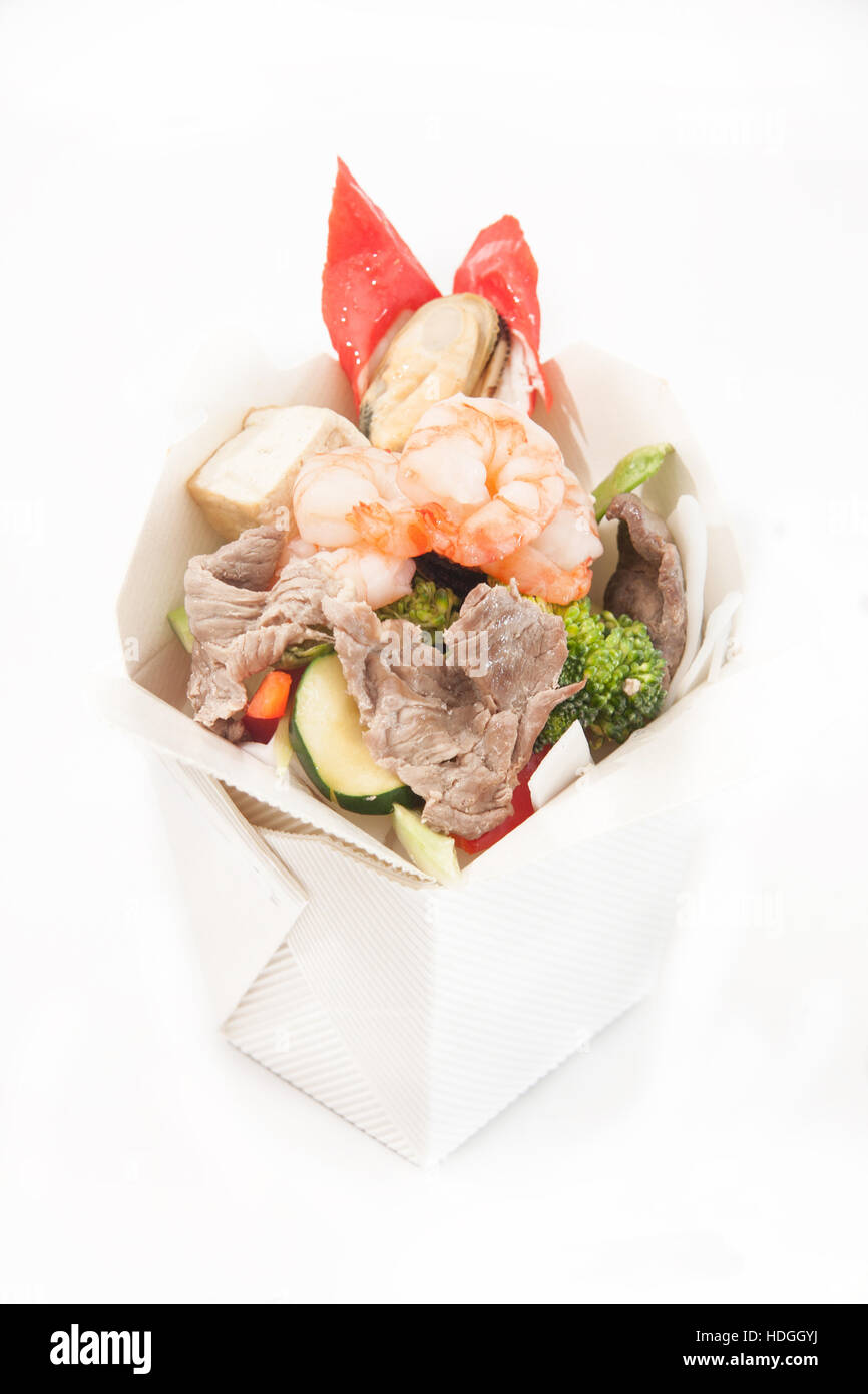 Food box set thai hi-res stock photography and images - Alamy