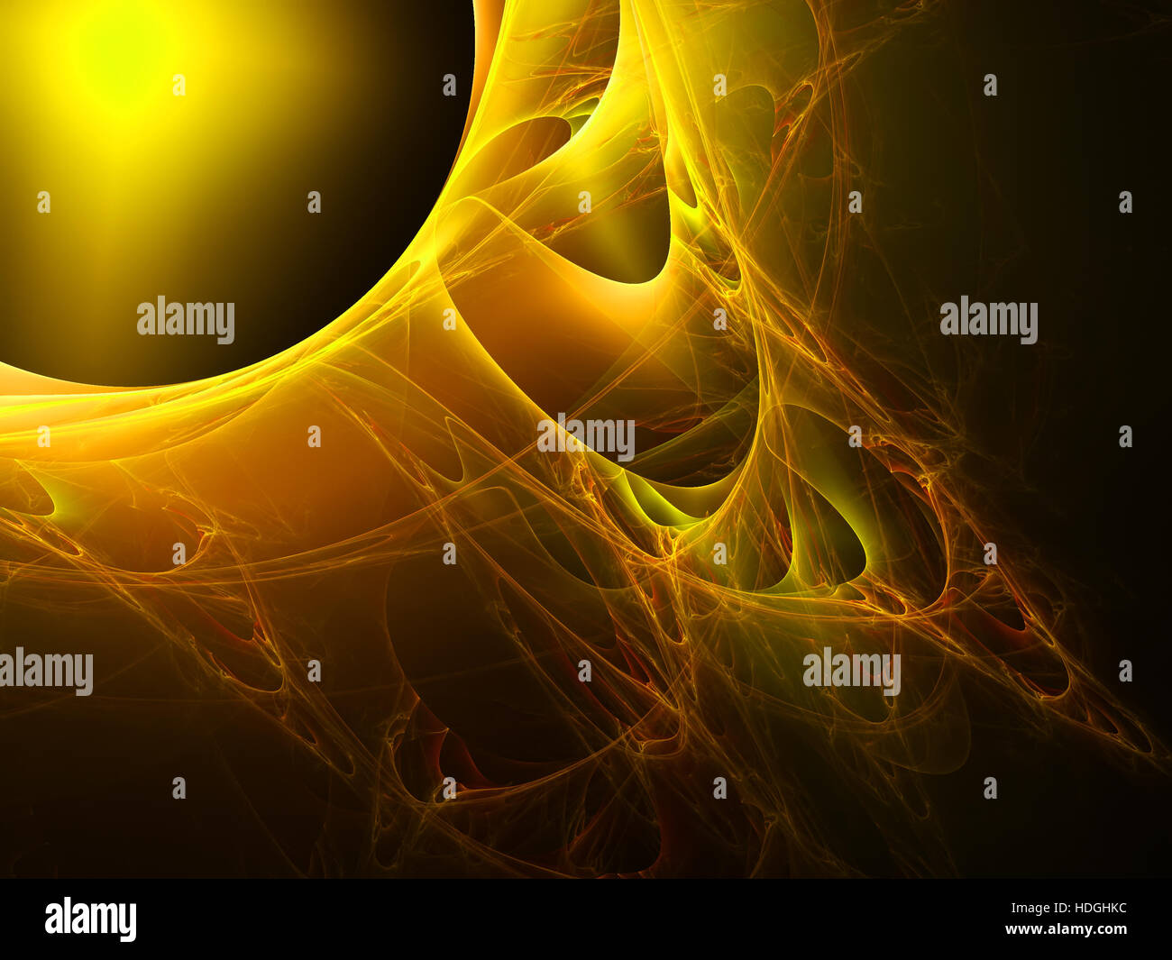 Abstract art -planet with spiral color ring Stock Photo - Alamy