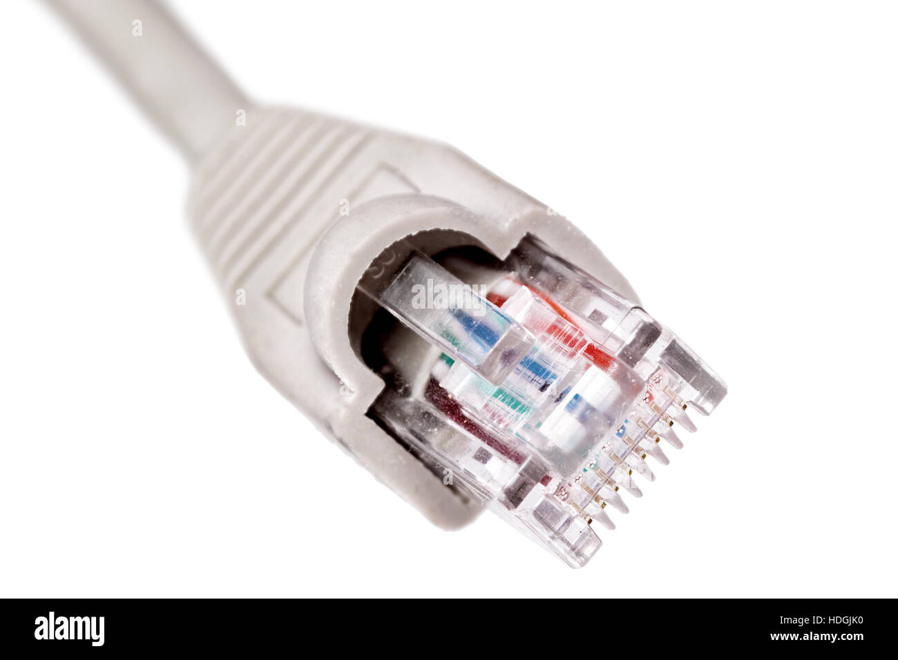 Rj 45 cable Cut Out Stock Images & Pictures - Alamy