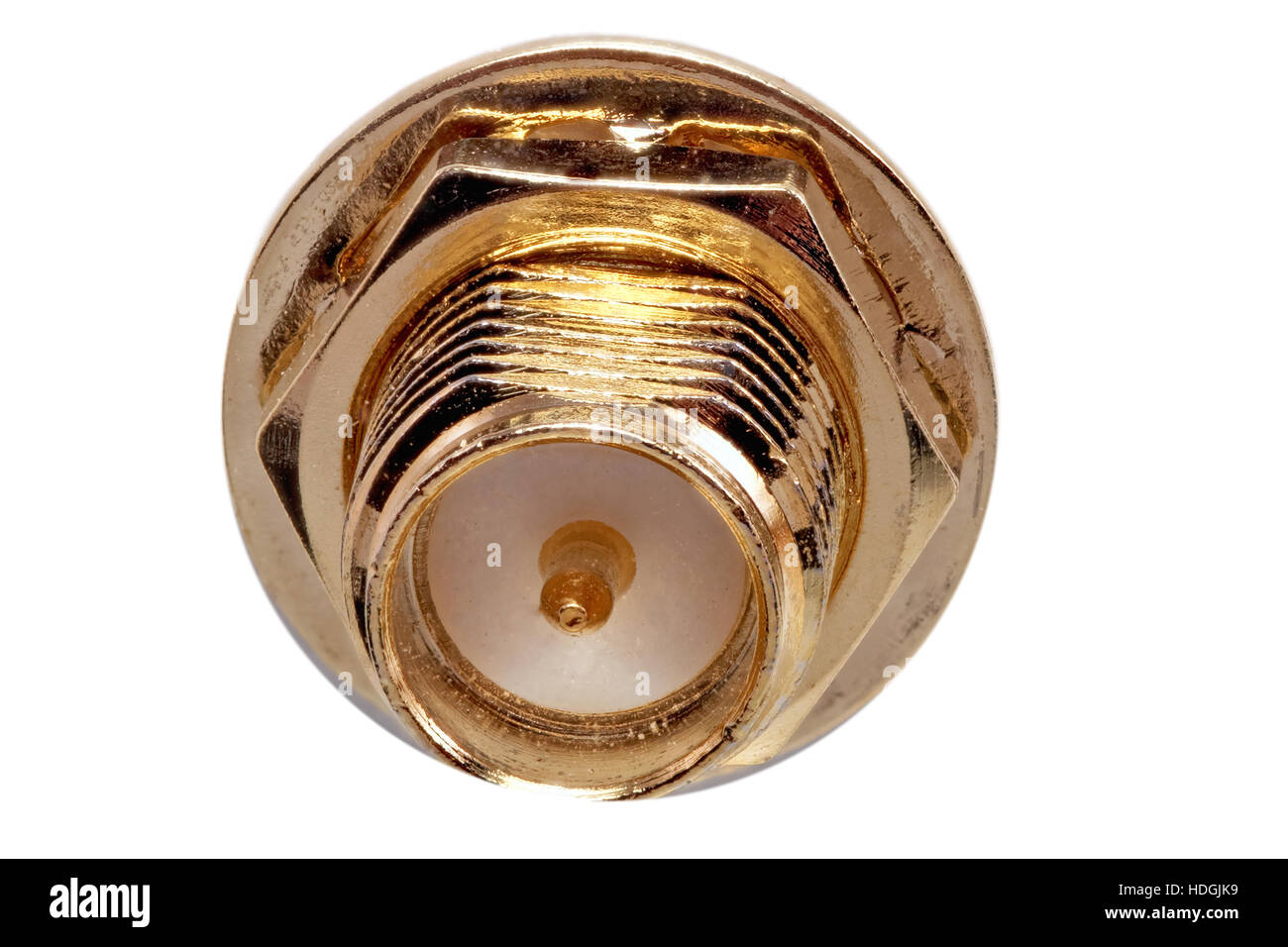 Coaxial socket Cut Out Stock Images & Pictures - Alamy