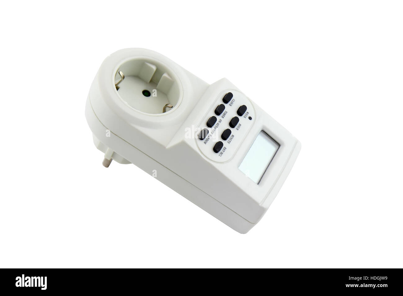 Digital timer switch Cut Out Stock Images & Pictures - Alamy