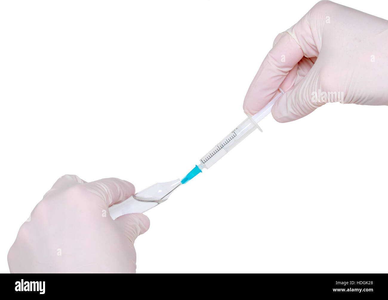 Aids medication in hand hi-res stock photography and images - Alamy
