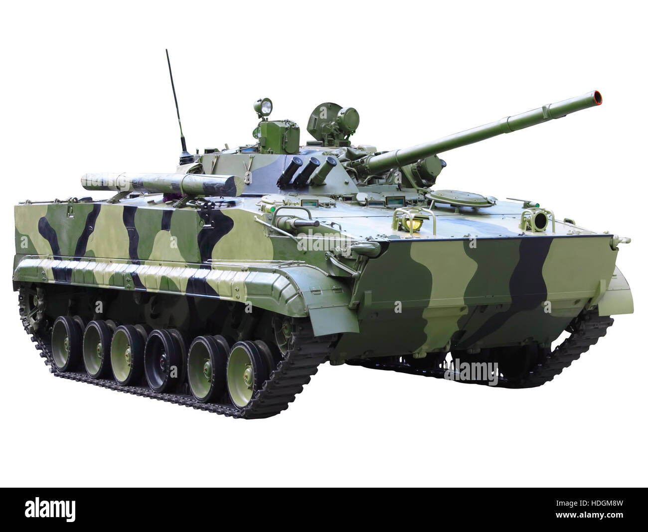 Military technics- tank. Isolated over white background Stock Photo - Alamy