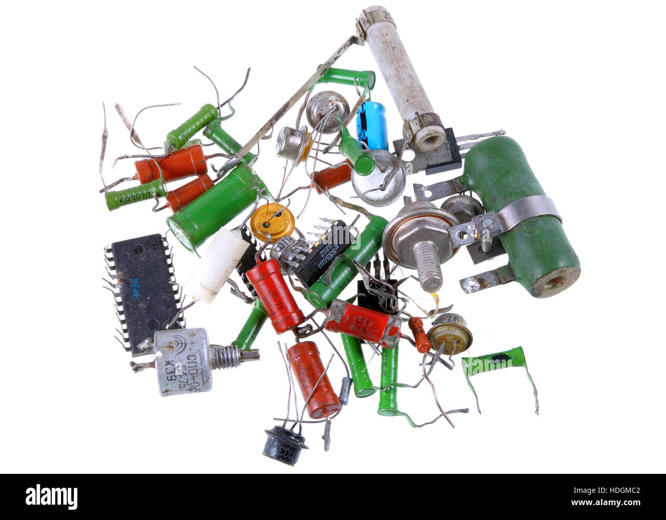 Vintage radio components hi-res stock photography and images - Alamy