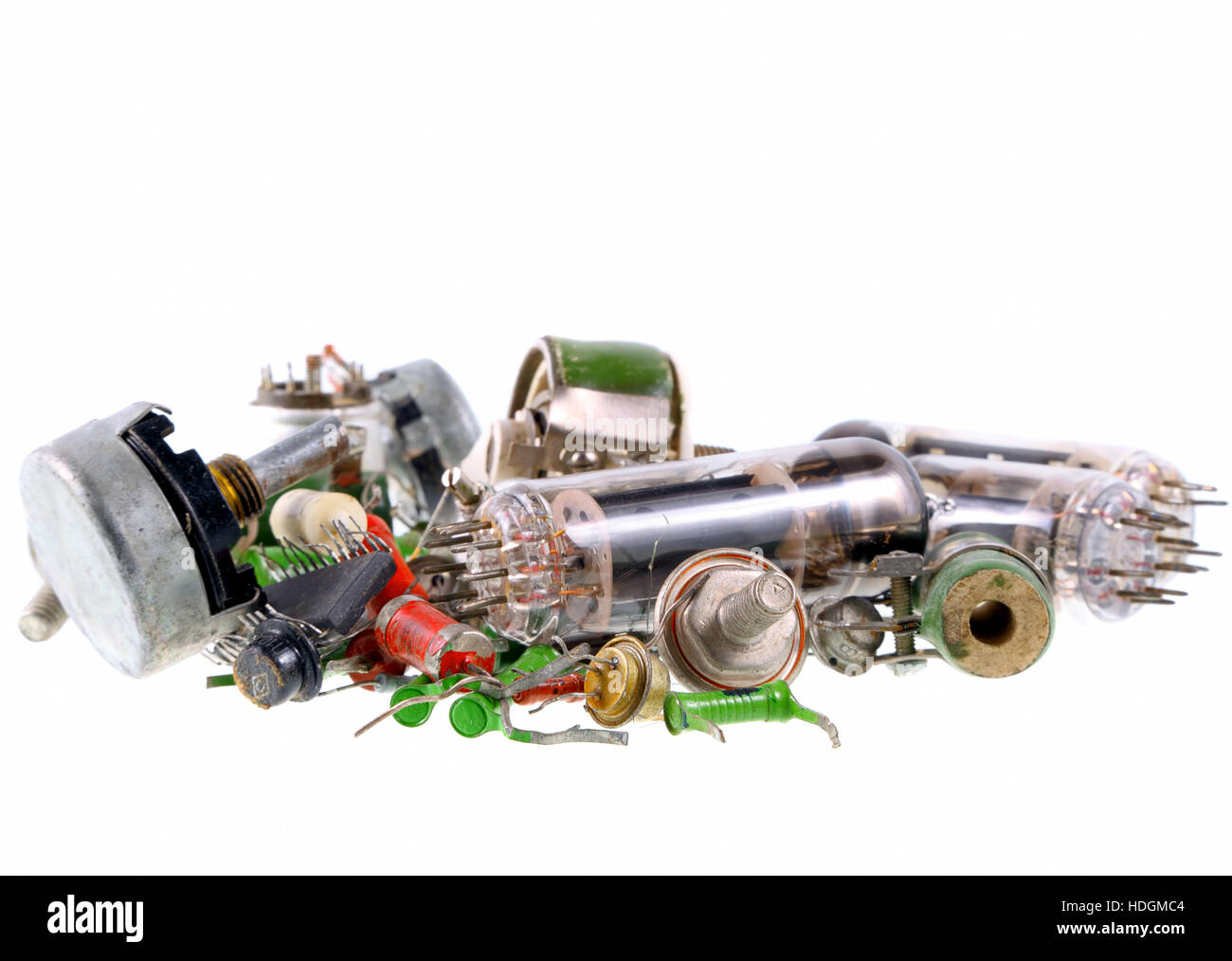 Vintage radio components hi-res stock photography and images - Alamy