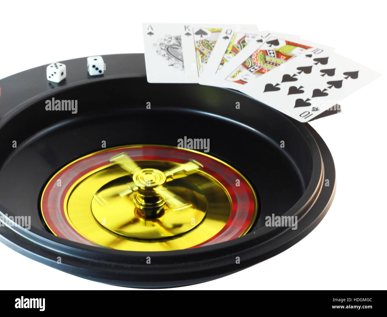Playing card ten over white hi-res stock photography and images - Alamy