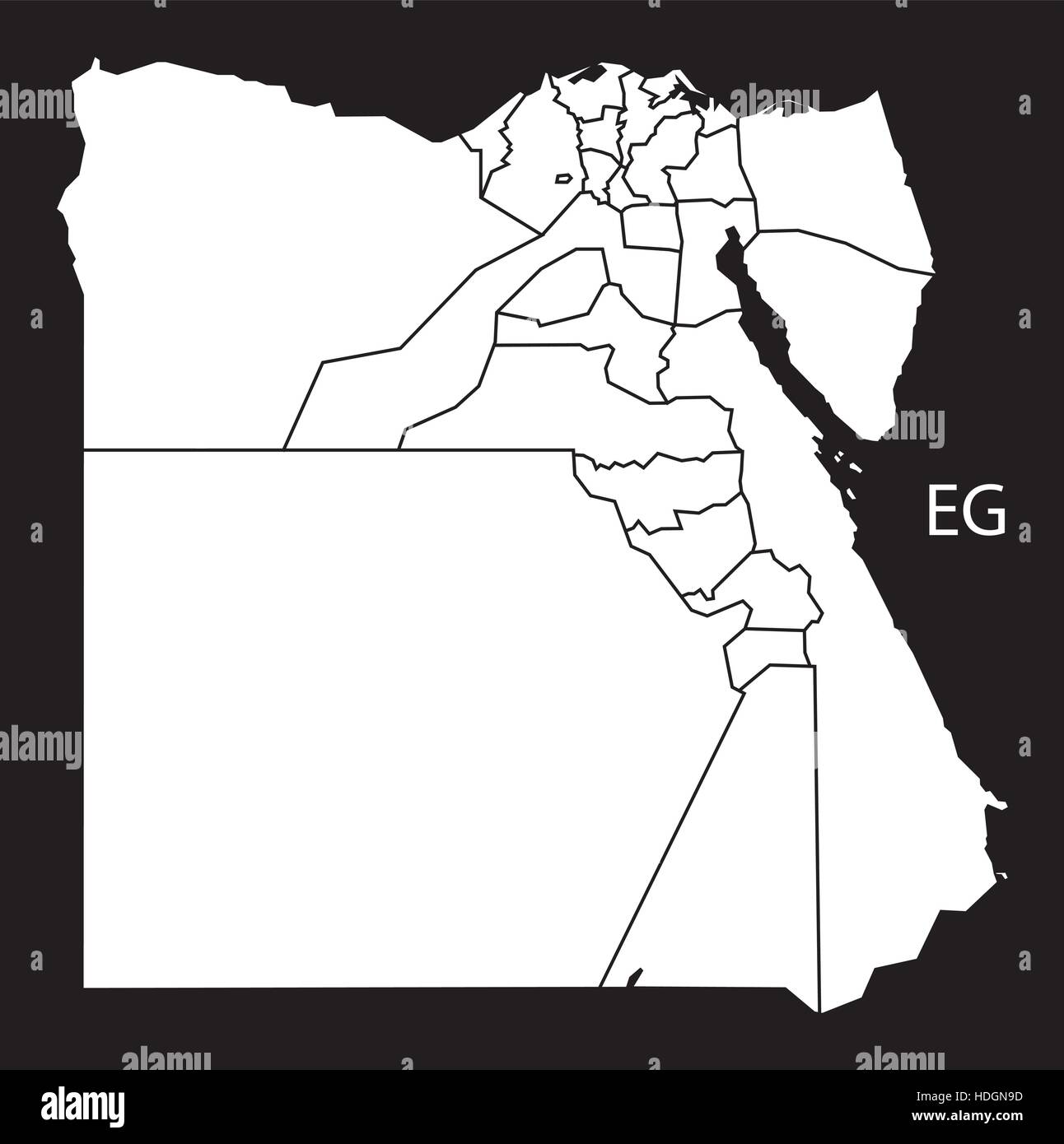 Egypt governorates hi-res stock photography and images - Alamy
