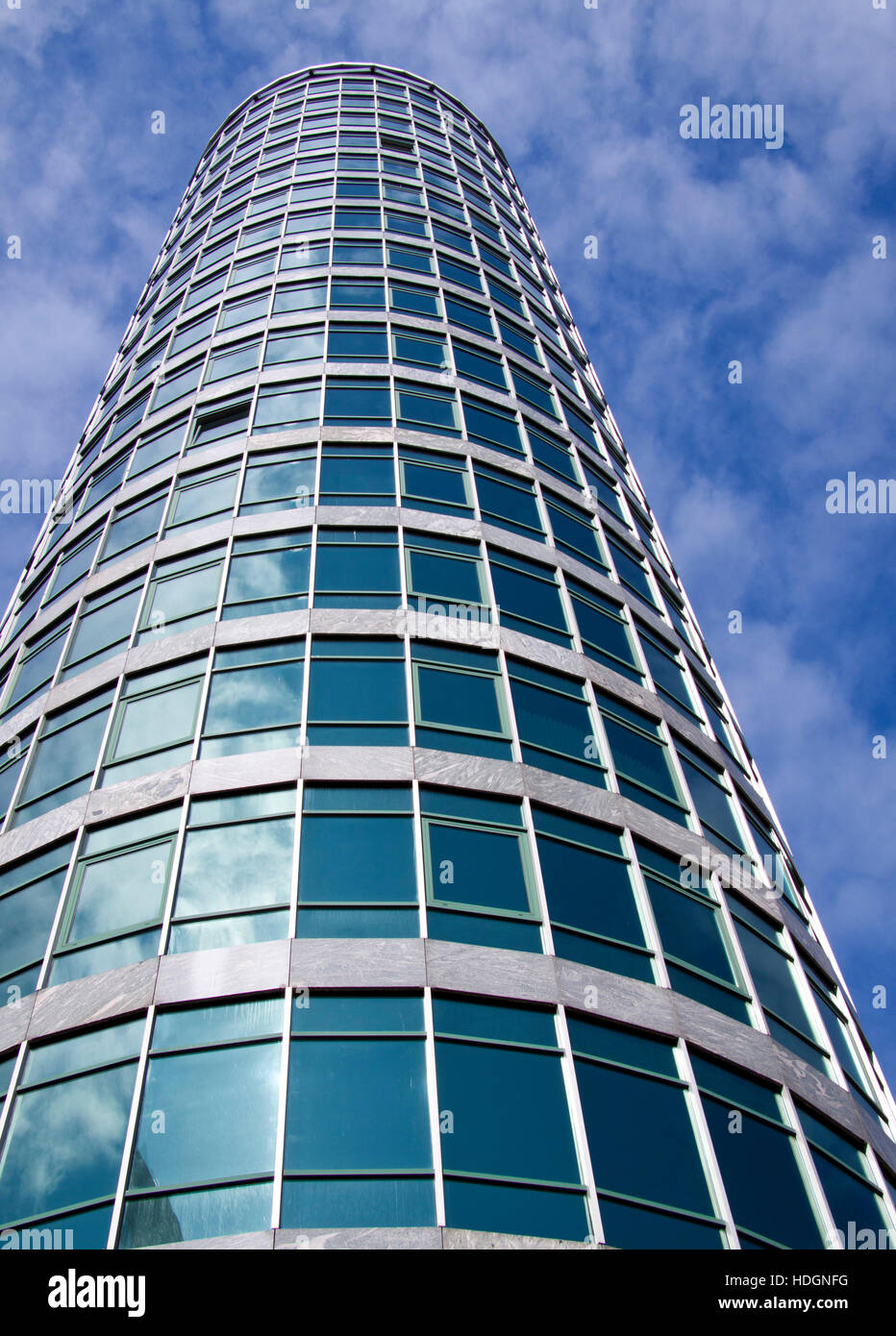 Modern building with many windows taken from a different angle Stock ...