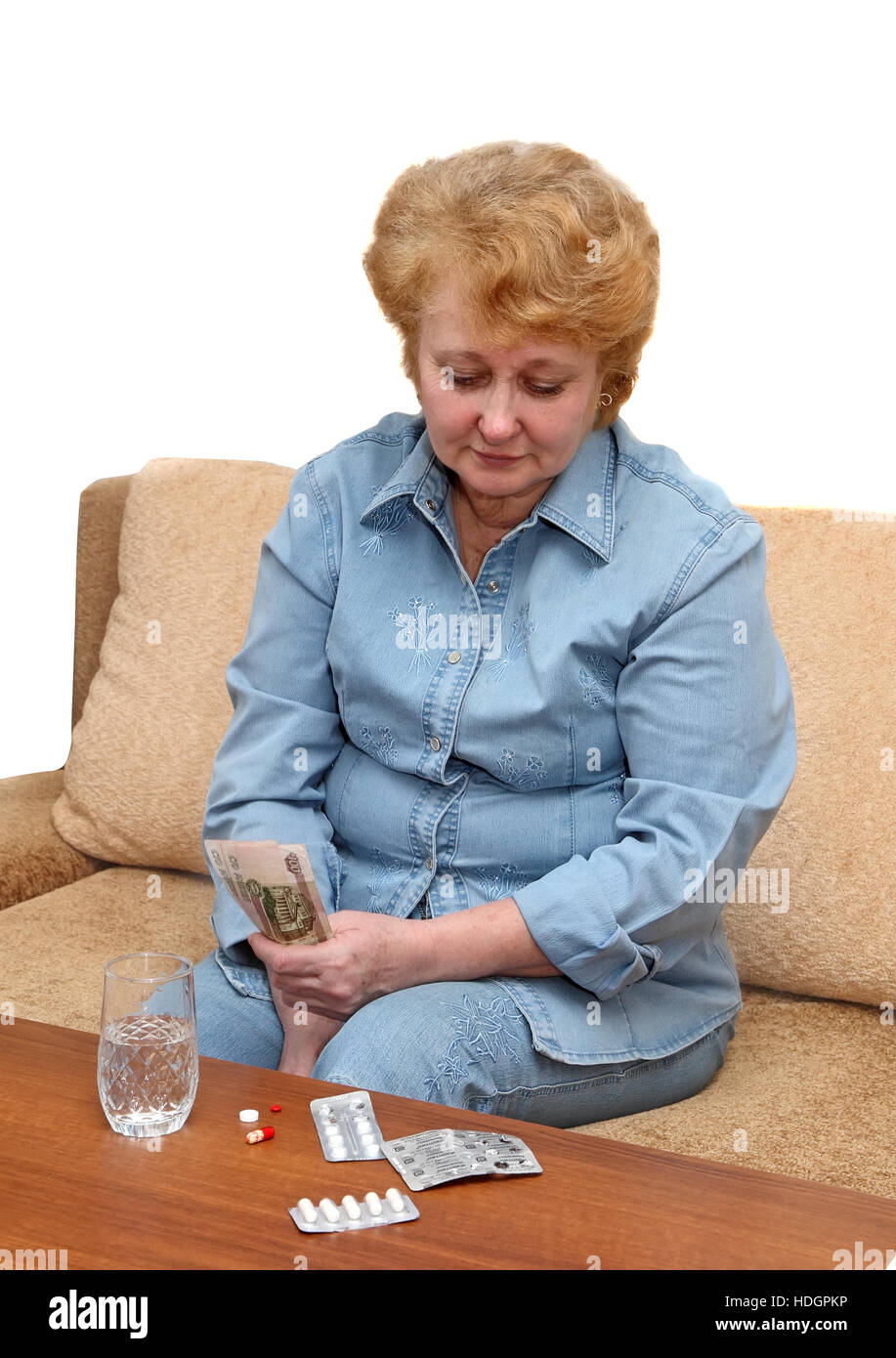 Old Lady Pills High Resolution Stock Photography and Images - Alamy
