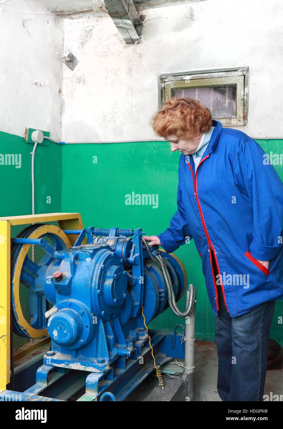 Elevator Engine Room High Resolution Stock Photography and Images - Alamy