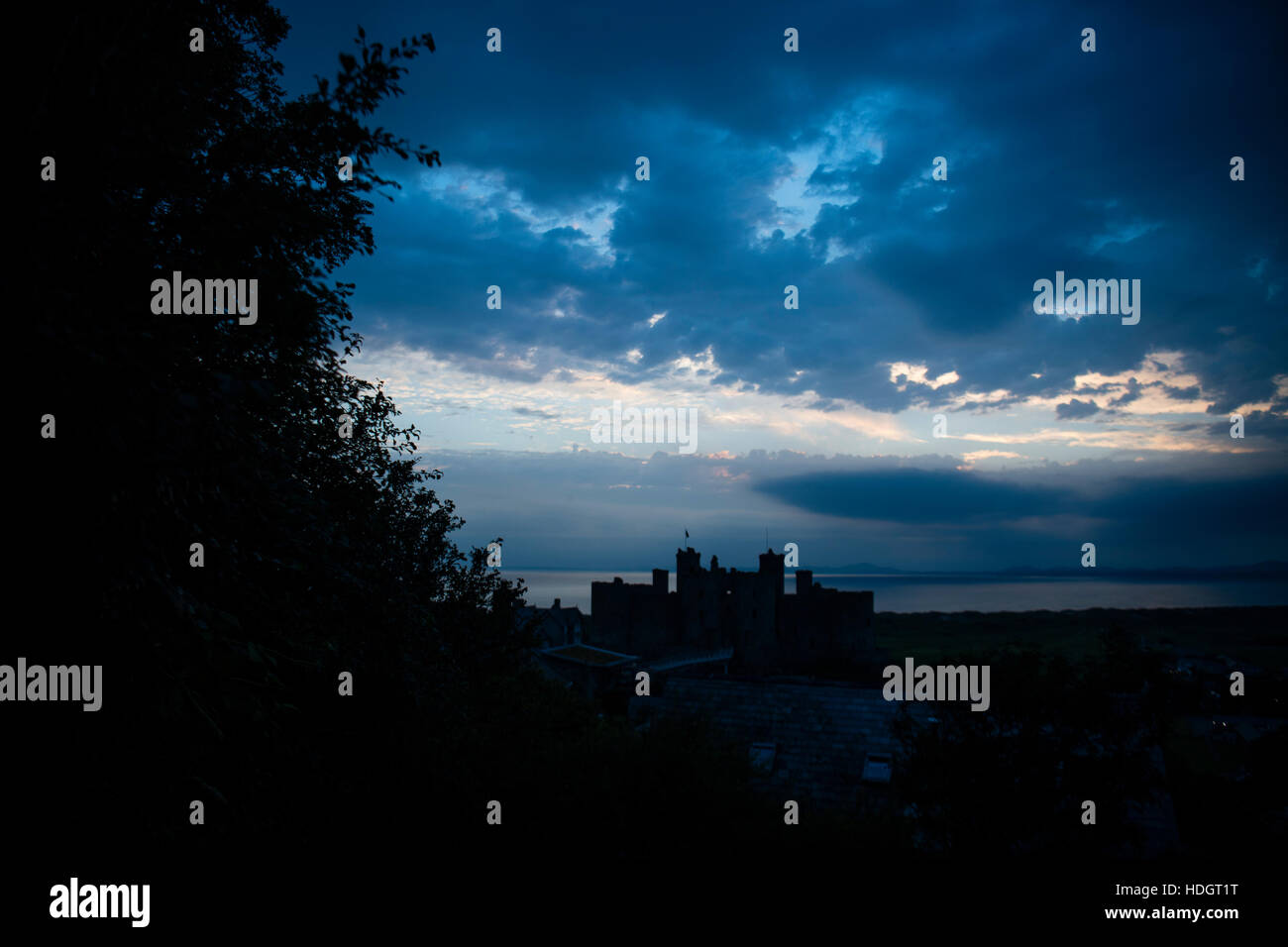Harlech Castle, Snowdonia National Park, North Wales UK Stock Photo - Alamy