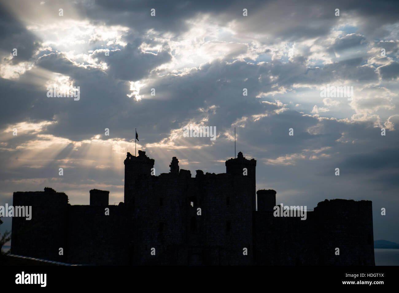 Harlech Castle, Snowdonia National Park, North Wales UK Stock Photo - Alamy