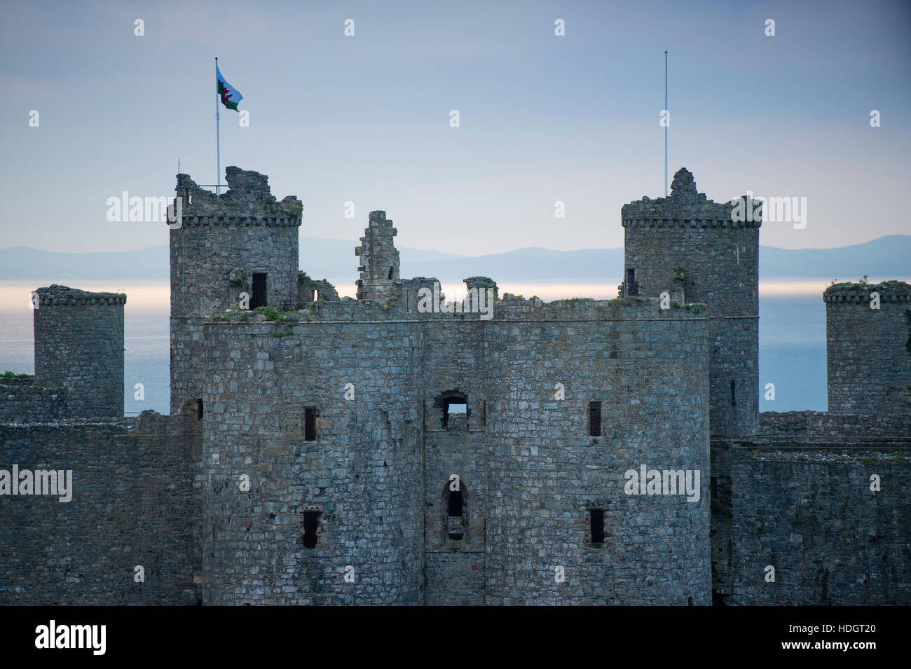 Harlech Castle, Snowdonia National Park, North Wales UK Stock Photo - Alamy