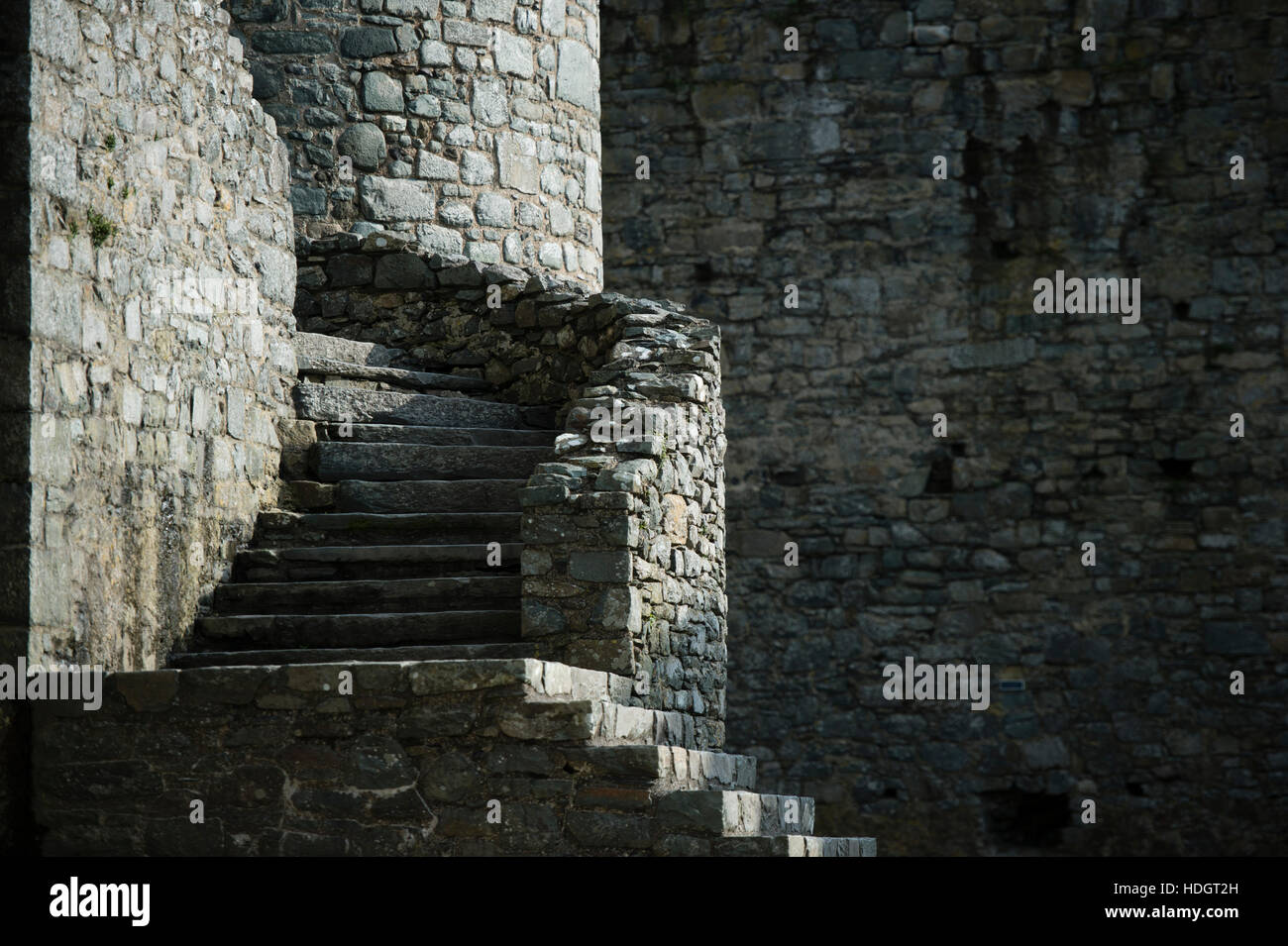 Harlech Castle, Snowdonia National Park, North Wales UK Stock Photo - Alamy