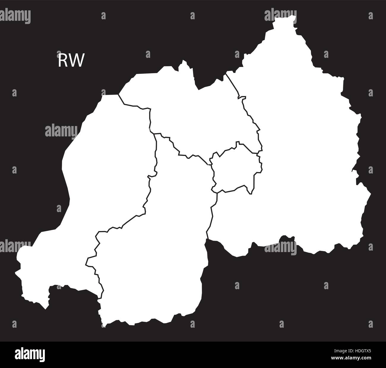 Map Of Rwanda High Resolution Stock Photography and Images - Alamy