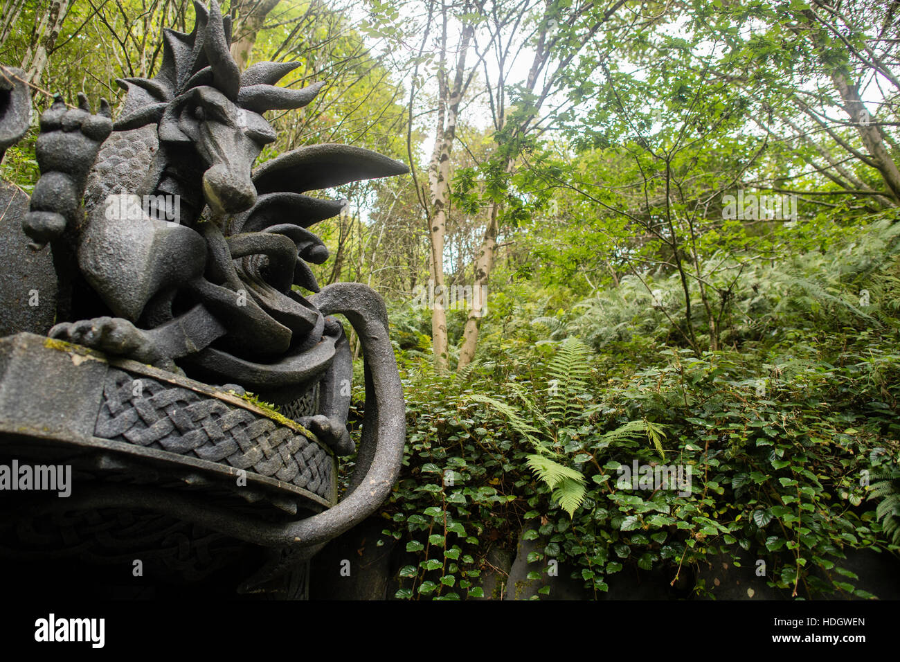 King arthurs labyrinth wales hi-res stock photography and images - Alamy