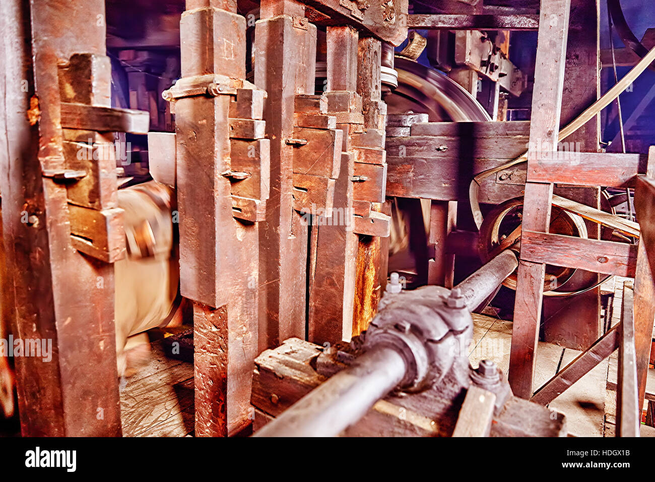 Inside room windmill hi-res stock photography and images - Alamy