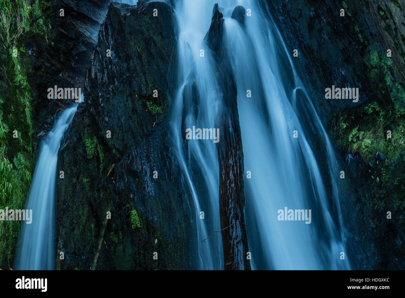 Tourism in Wales: The waterfalls at Devil's Bridge, Ceredigion, Wales ...
