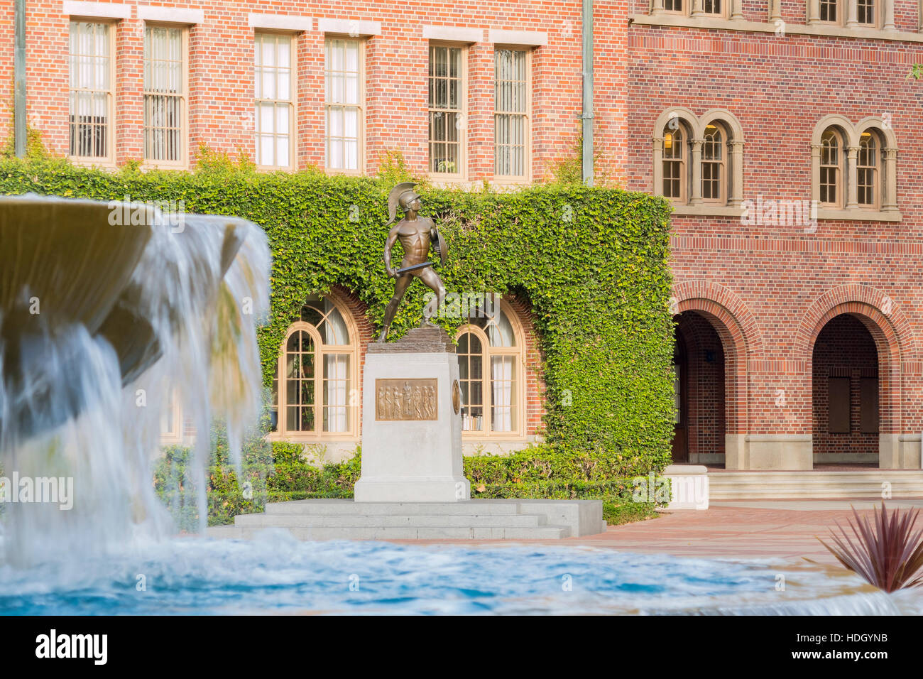 Los Angeles, DEC 9: Torjan Status at the campus of the University of ...