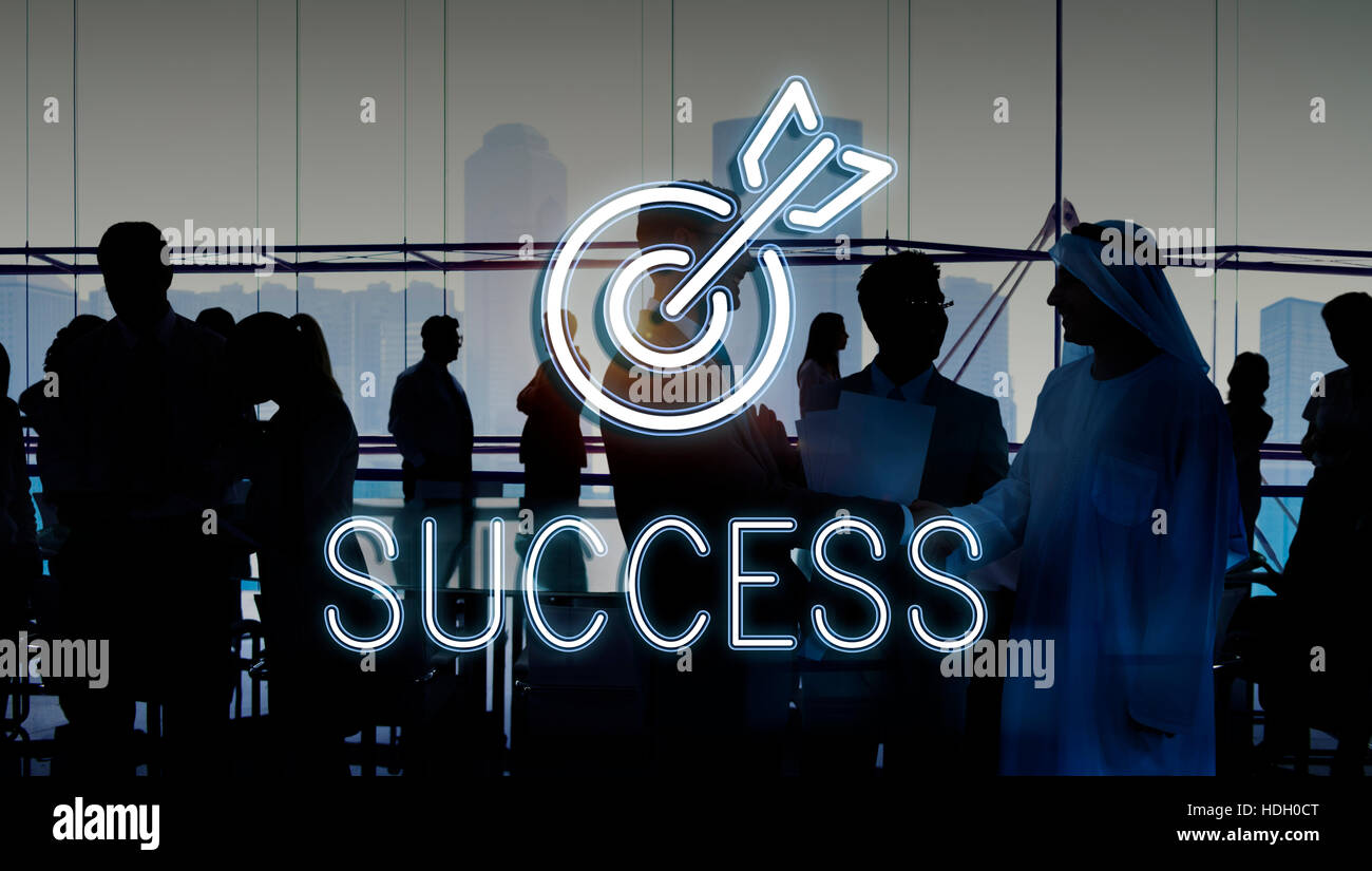 Target Goals Aim Aspiration Focus Vision Graphic Concept Stock Photo ...