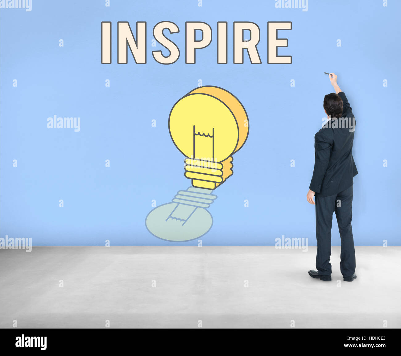 Inspire Fresh Ideas Creativity Concept Stock Photo - Alamy