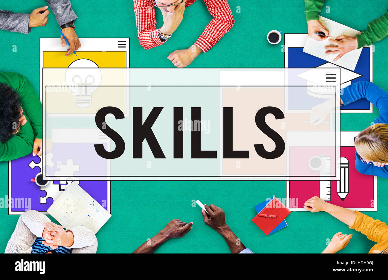 Education Skills Practice Study Learning Concept Stock Photo - Alamy