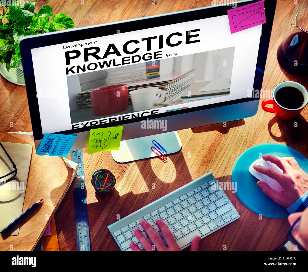 Practice Learning Knowledge Study Concept Stock Photo - Alamy