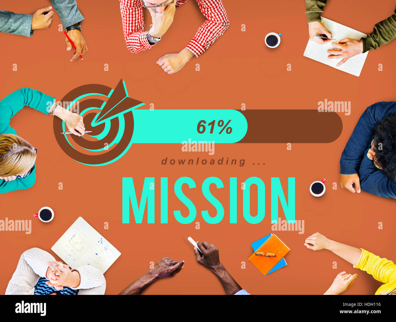 Target Success Strategy Performance Mission Concept Stock Photo - Alamy