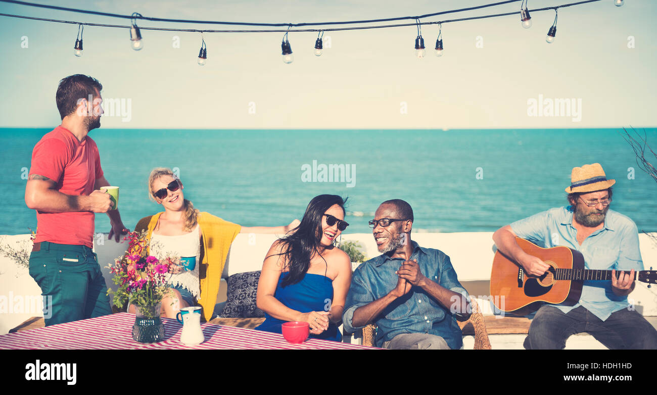 Group Of People Together Concept Stock Photo - Alamy