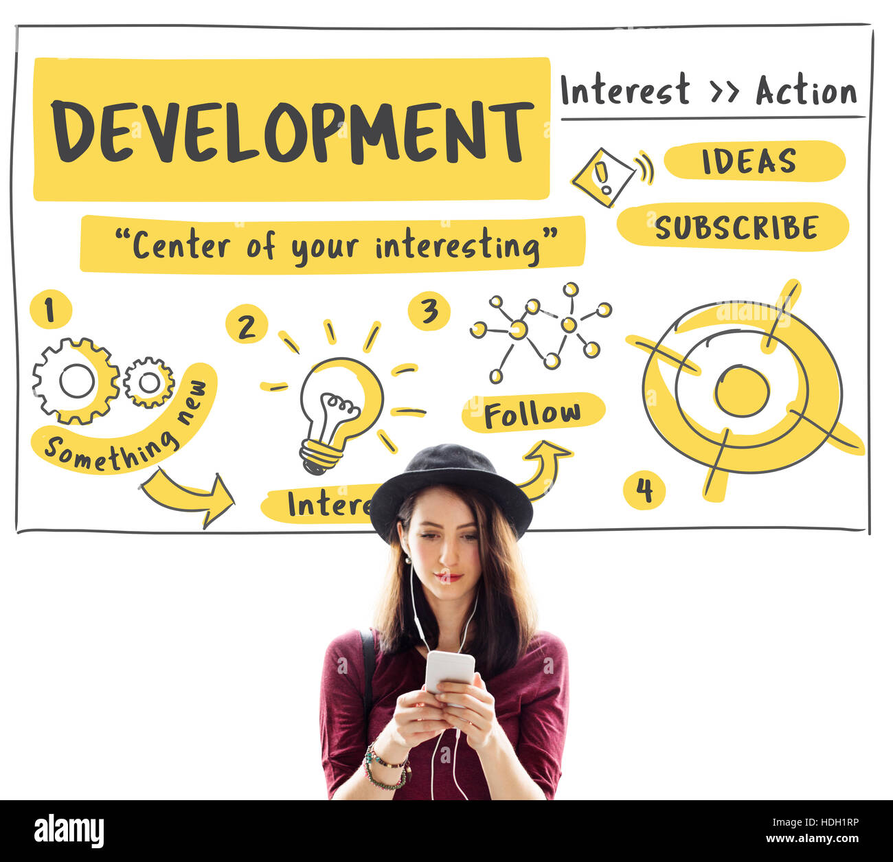 Fresh Ideas Inspire Creativity Concept Stock Photo - Alamy