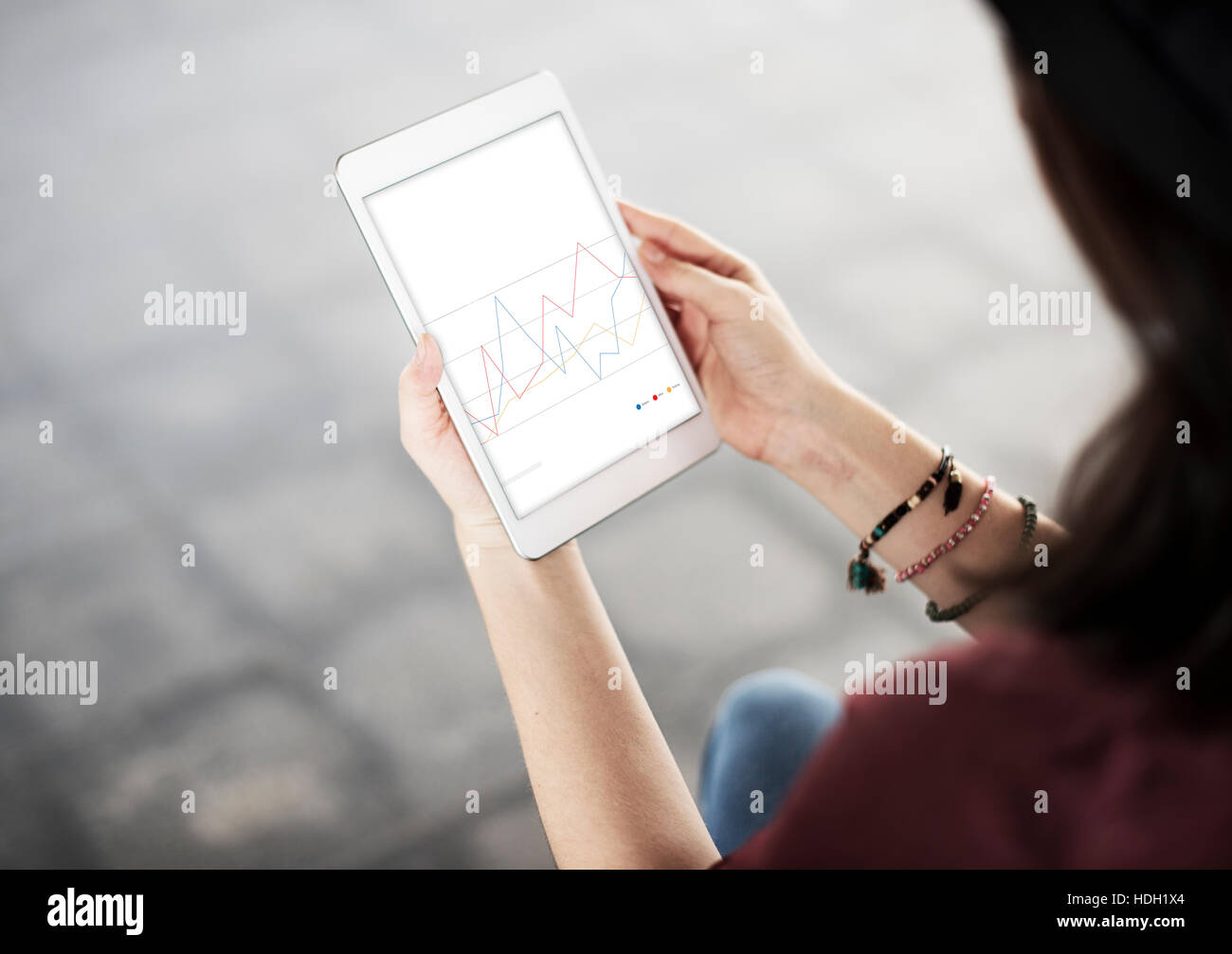 Growth Investment Bar Graph Analysis Concept Stock Photo - Alamy