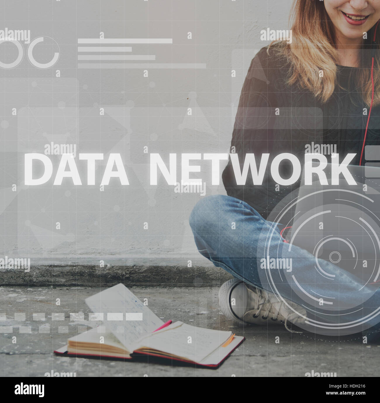 Computer Network Digital Connection Technology Concept Stock Photo - Alamy