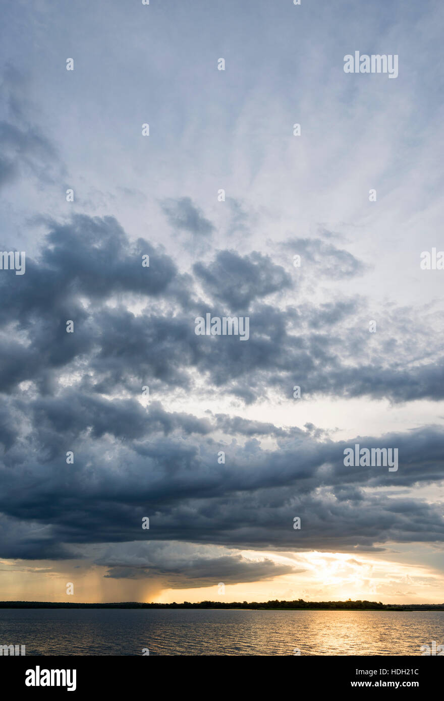 Stormy weather rain precipitation danger winds windy dramatic clouds ...