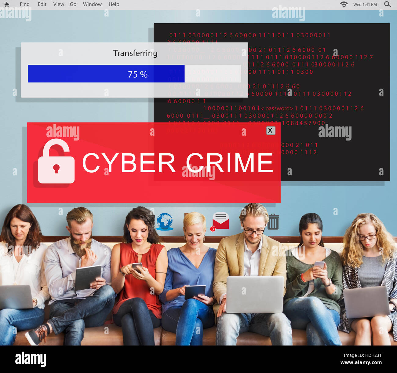 Fraud Hacking Spam Scam Phising Concept Stock Photo - Alamy